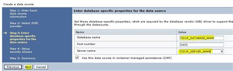 How To Create New Datasource For Lbi In Websphere