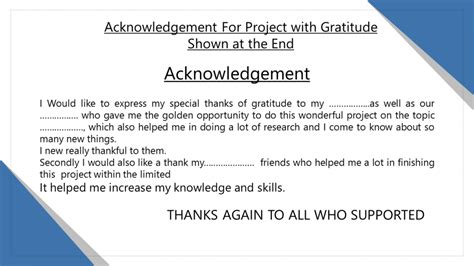 Top 11 Acknowledgement Templates To Express Your Grat