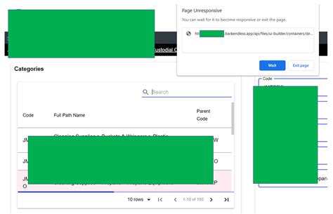 Data Table Performance Issue Ui Builder Backendless Support