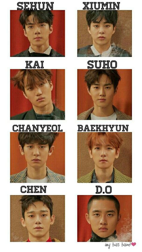 Exo Members Name And Age