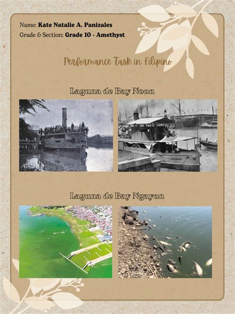 Performance Task In Filipino Pdf