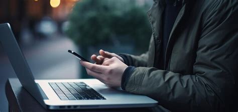 Premium Ai Image Business Worker Using Laptop Data Analytics