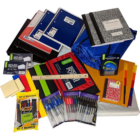 Back To School Supply Bundle Kit For Middle High School College