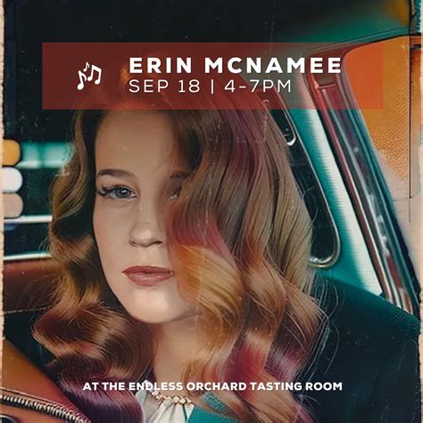 Live Music With Erin Mcnamee Taco Bar Endless Orchard Cider