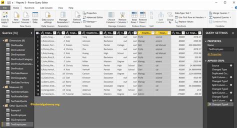 How To Split Columns In Power Bi
