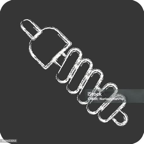 아이콘 일시 중단 자동차 서비스 기호와 관련이 있습니다 분필 스타일 수리 엔진 간단한 그림 서스펜션 운송 수단 부품에 대한 스톡 벡터 아트 및 기타 이미지 Istock