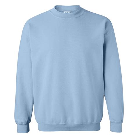 Gildan 1800 Long Sleeve Heavy Blend Crew Neck Mens Sweatshirt Light