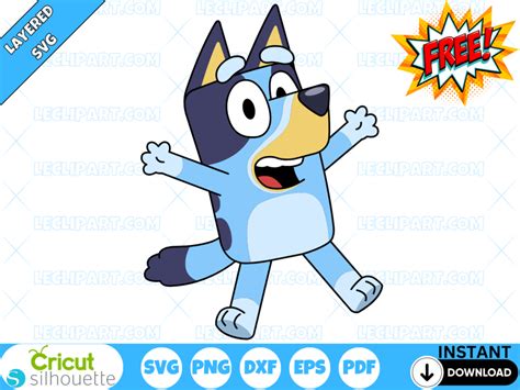 Bluey Birthday Svg File