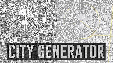 City Generator Free Procedural City Generation Youtube