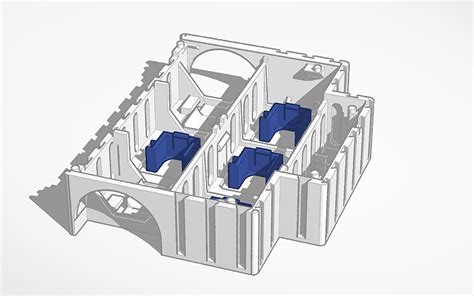 3d Design Beaper Bot Robot Chassis Tinkercad