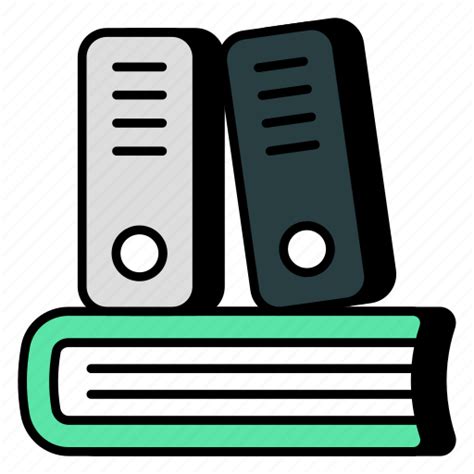 Books Binders Folders Archive Files Icon Download On Iconfinder