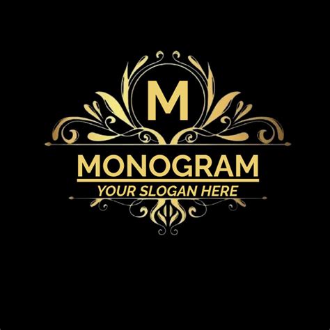 Free Monogram Logo Design Templates Totally Free Printables