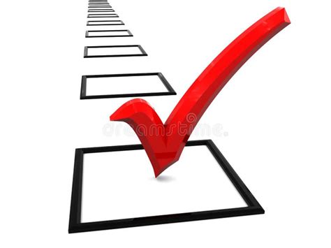 Checkmark Row Stock Illustrations 84 Checkmark Row Stock