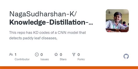 Github Nagasudharshan Kknowledge Distillation Cnn This Repo Has Kd Codes Of A Cnn Model That
