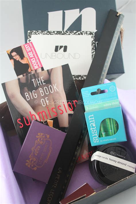 Unbound Erotic Education Review Coupon Adult Subscription Box Subscription Box Mom