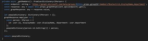 Calling The New Presence Endpoint In Ms Graph Api From Spfx