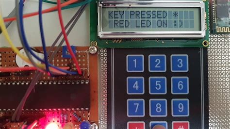 Lcd 16x2 Rgb Leds Buzzer Keypad 4x3 Integrated Testing Mcu Pic18f4550 Youtube