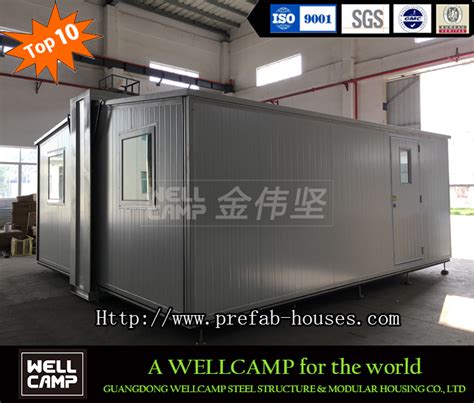 Wellcamp Quick Deploy Empty Expandable Container House For Emergency