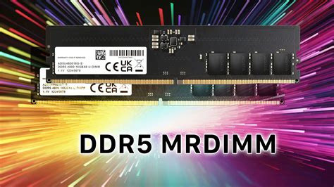 最大17 600mt Sの速度を持つmrdimm規格が検討中。ddr5をraid0化で速度大幅向上？