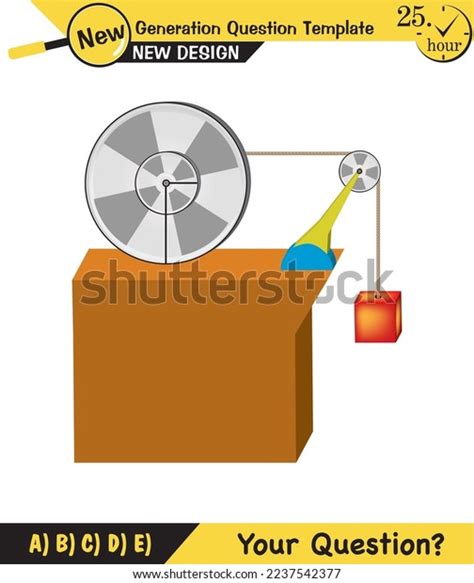 Physics Science Experiments On Force Motion Stock Vector Royalty Free 2237542377 Shutterstock