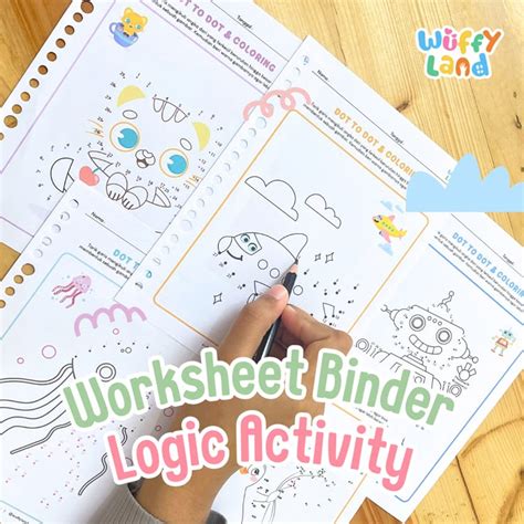 Worksheet Binder Logic Activity Kegiatan Untuk Anak Buku Anak Buku