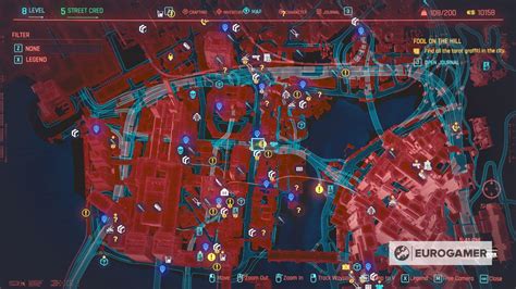 Cyberpunk 2077 Tarot Card Locations For Fool On The Hill Explained