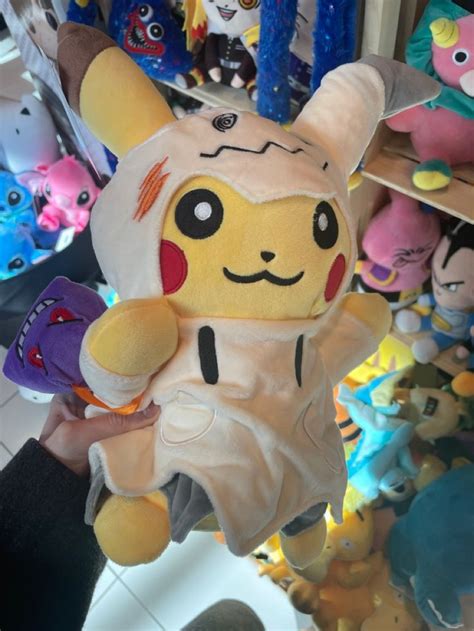 Cute Pikachu Pokemon Plushy Disguise In A Mimikyu Cute Pikachu Pokemon Pikachu