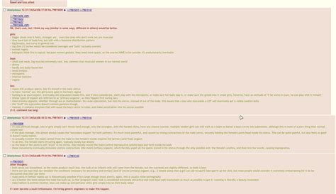 Anon Is Dissatisfied With Human Anatomy Rgreentext Know Your Meme