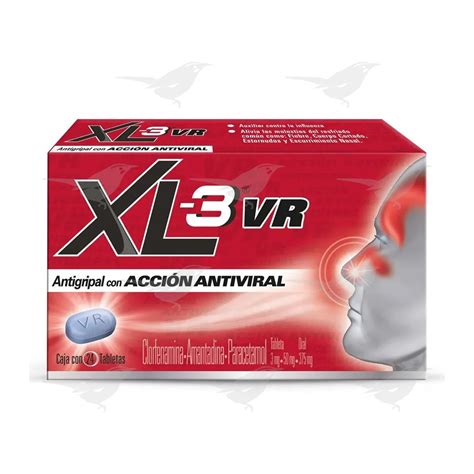 Capsulas Xl 3 Vr Antigripal 24 Capsulas Anyhow Súper A Domicilio