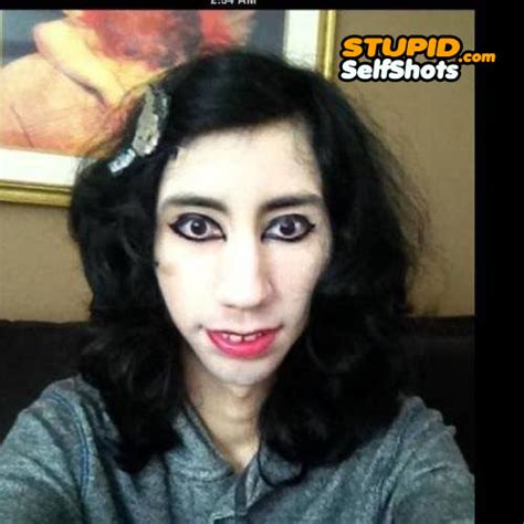 The Makeup Isnt Helping Self Shot Fail Stupid Self Shots