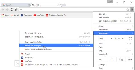 Chrome Bookmarking In Chrome