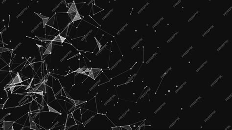 Premium Vector Abstract Vector Technology Background Network