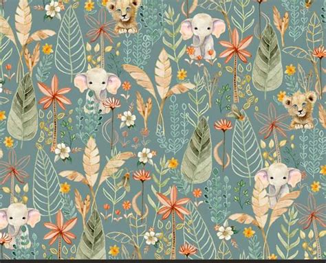 Animals Balloons Mini Menagerie 24 Fabric Panel And Coordinates Pandb