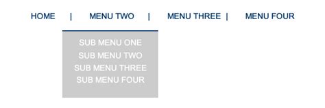 Javascript Css Menu Formatting Issue Stack Overflow