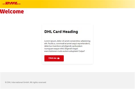getting started with code web components dhl user interface library