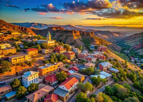 Jerome Arizona A Colorful Mining Towns Aerial Majesty Unveiled By Drone