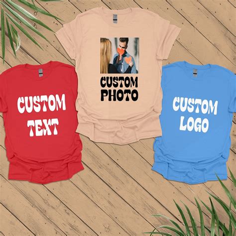 Custom Text T Shirt Personalized Shirt Custom Design Sweatshirt