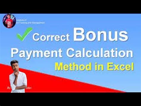 How To Calculate Bonus In Excel By Simple Way With Bonus Formula In
