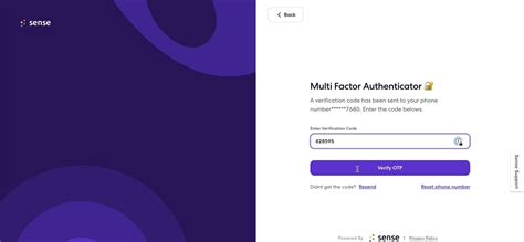 Multi Factor Authentication Sensehq
