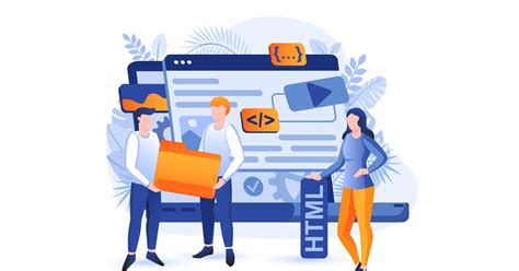 Web Development Flat Concept Illustrations Ft Flat And Design Envato