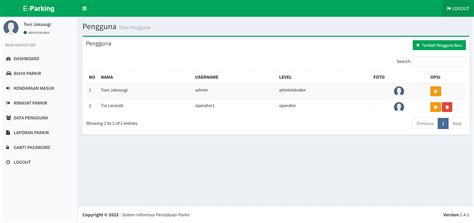 Source Code Aplikasi Pendataan Parkir Dengan PHP Dan MySQLi Malas Ngoding