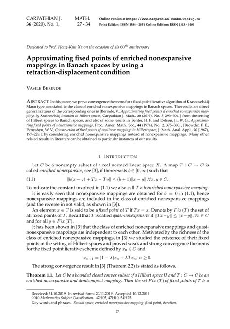 Approximating Fixed Points Of Enriched Nonexpansive Mappings In Banach Spaces By Using A