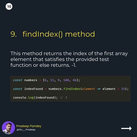 Top 10 Javascript Array Methods Every Web Developer Must Know🧵👇🏻 Thread From Pradeep Pandey