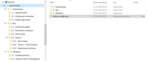 Projekt Ordnerstruktur Schnell Und Einfach Erstellen Inkl Excel Vorlage