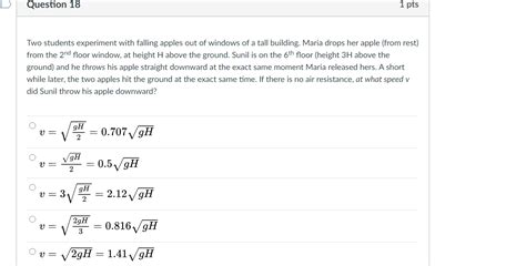 Solved Question 18 1 Pts Two Babes Experiment With Chegg Com