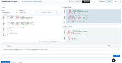 Iterate Through Rows And Sum Values Using Transformation 20 Celigo Connective