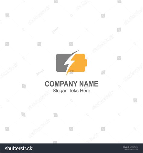 배터리 로고 아이콘 디자인 템플릿 벡터 스톡 벡터로열티 프리 1891674436 Shutterstock
