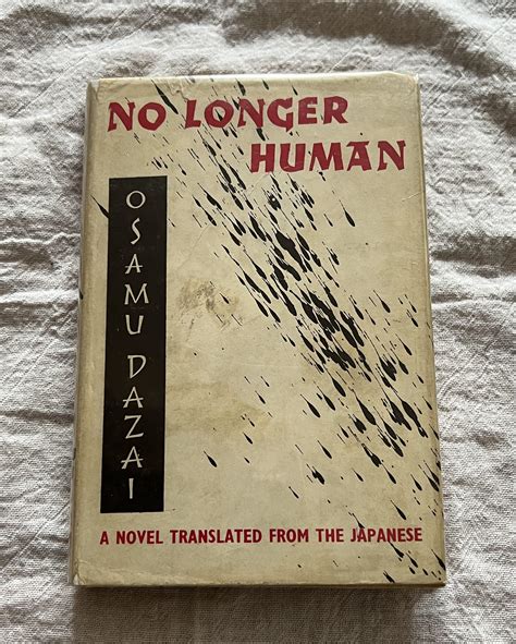 No Longer Human De Dazai Osamu Very Good Hardcover St Edition