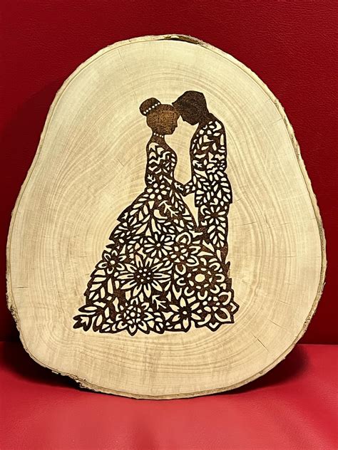 Most Recent Burns Pyrography Woodburning Ts Wedding Anniversay