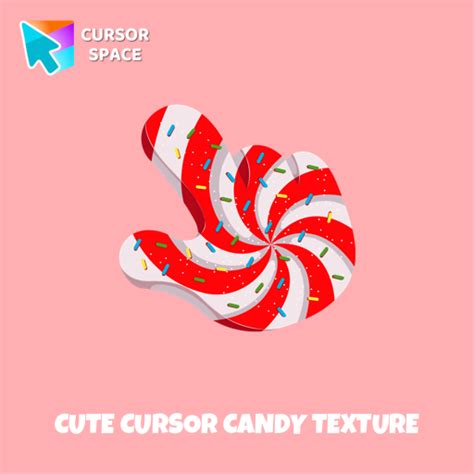 Cursor Cute Cursor Candy Texture For Chrome Cursor Space